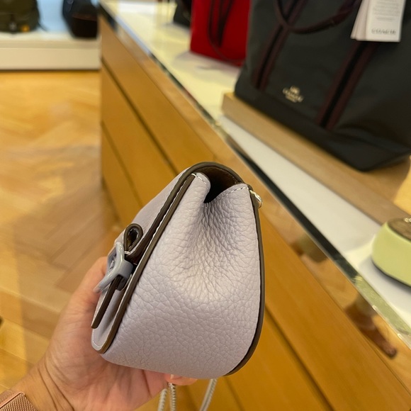 Coach | Bags | Coach Morgan Card Case On A Chain Mini Crossbody Bag ...